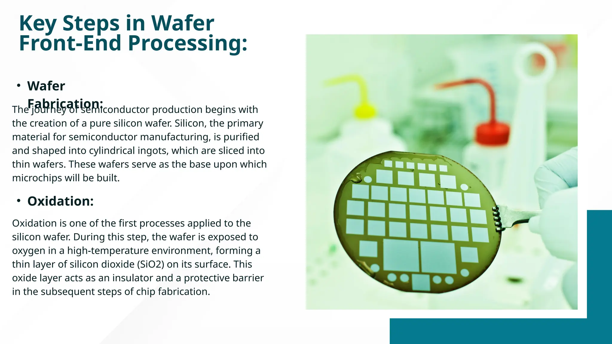 Wafer Front-End Processing and Its Challenges | PPT