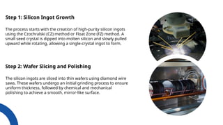 Wafer Front End Manufacturing A Step-by-Step Guide | PPTX