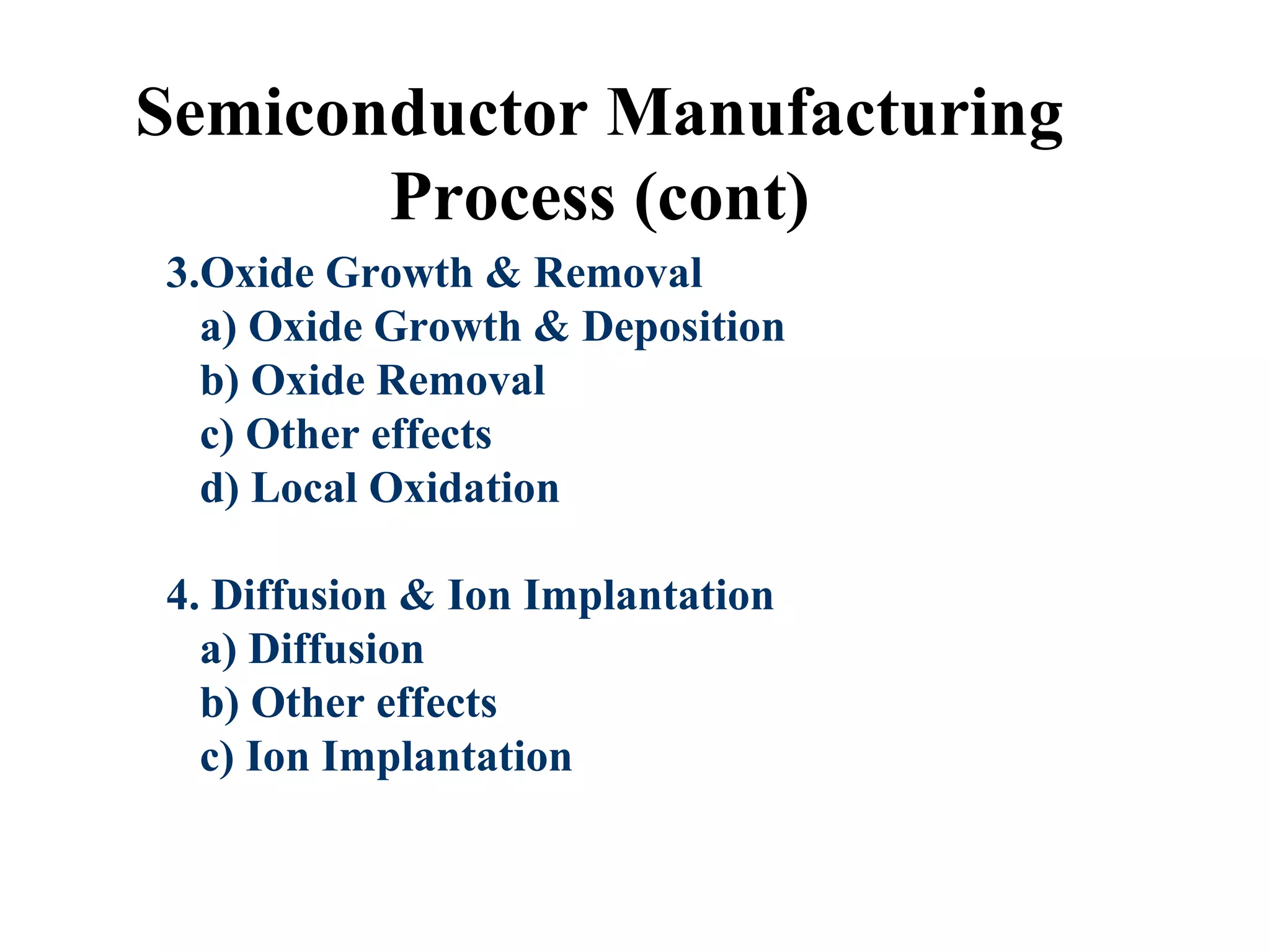 Wafer manufacturing process | PPT
