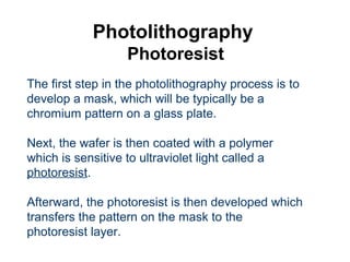 Wafer manufacturing process | PPT