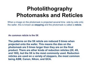 Wafer manufacturing process | PPT