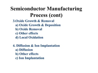 Wafer manufacturing process | PPT