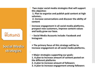 Waffarha social media | PPT | Social Networking | Internet