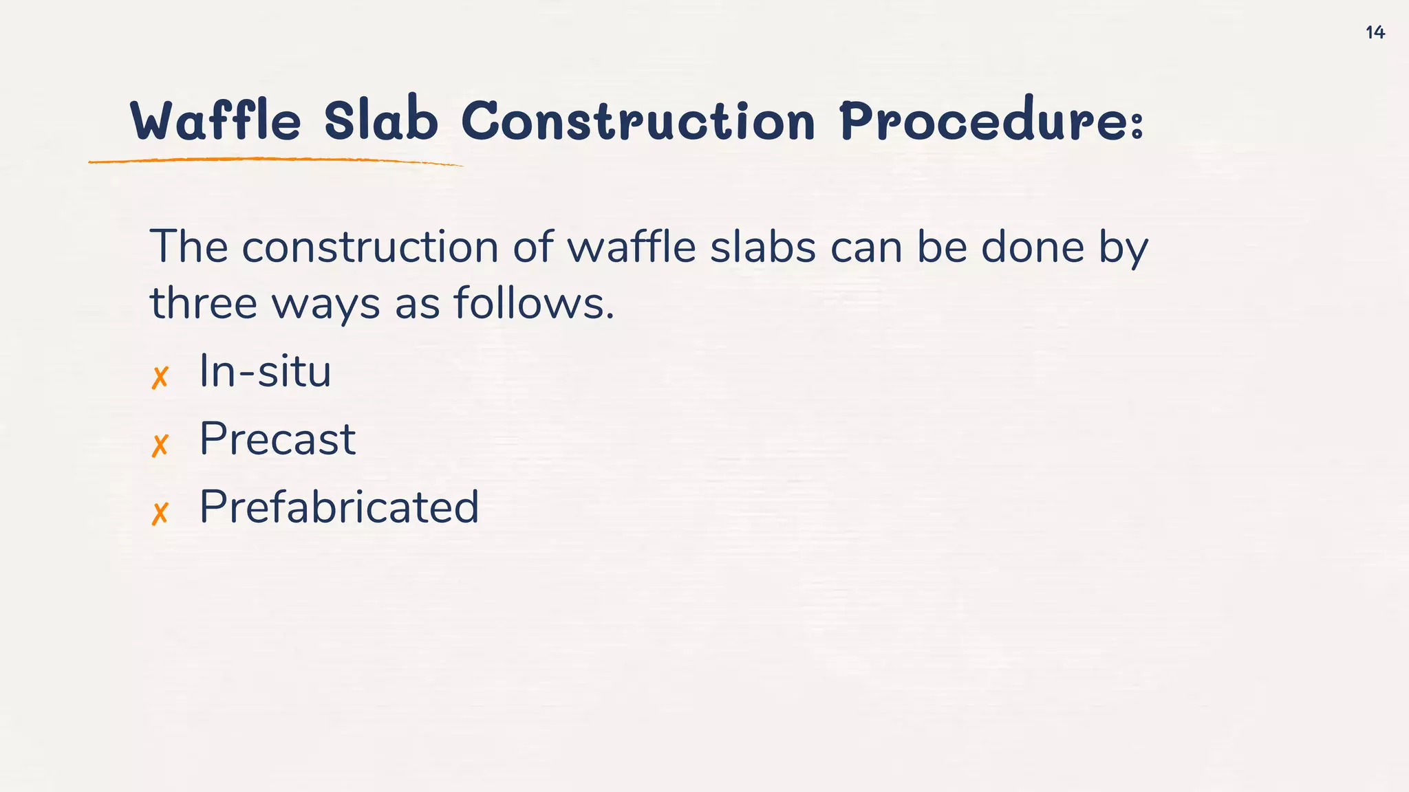 Waffle or ribbed slab | PPTX