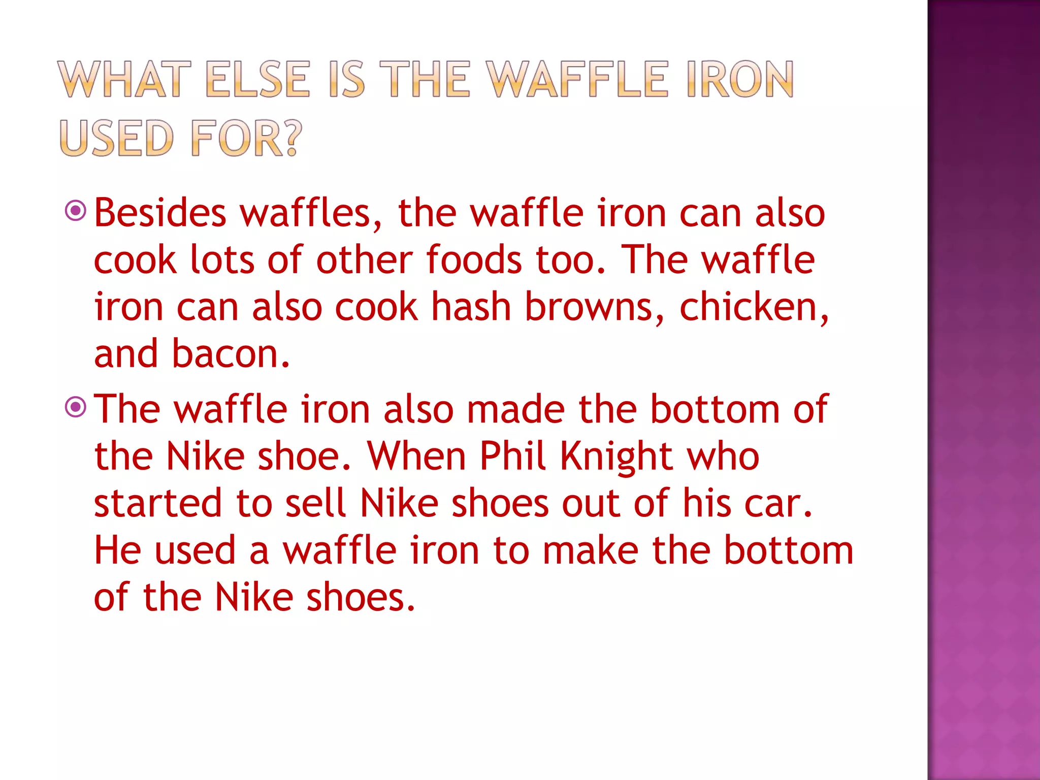 All About Waffles | PPT