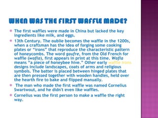 All About Waffles | PPT