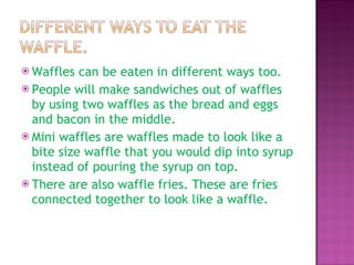 All About Waffles | PPT