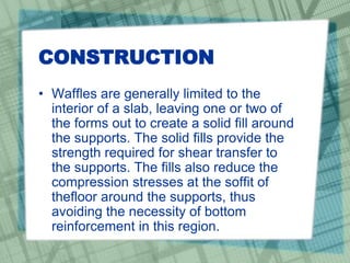 Waffle slab | PPTX