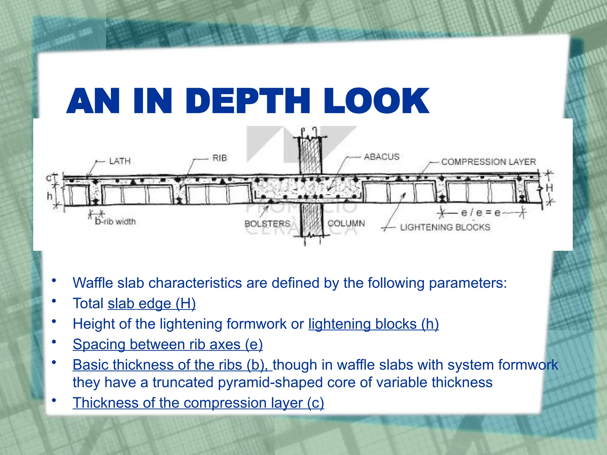 WAFFLE SLAB reinforce concrete ppt pptyyy | PPTX