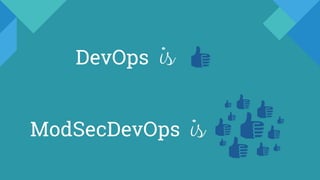 WAF In DevOps DevOpsFusion2019 | PPT