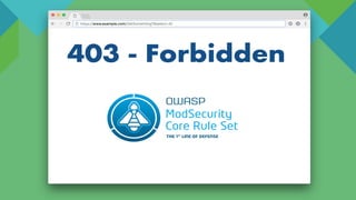 WAF In DevOps DevOpsFusion2019 | PPT
