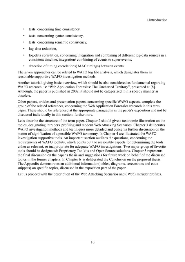 Web Application Forensics: Taxonomy and Trends | PDF