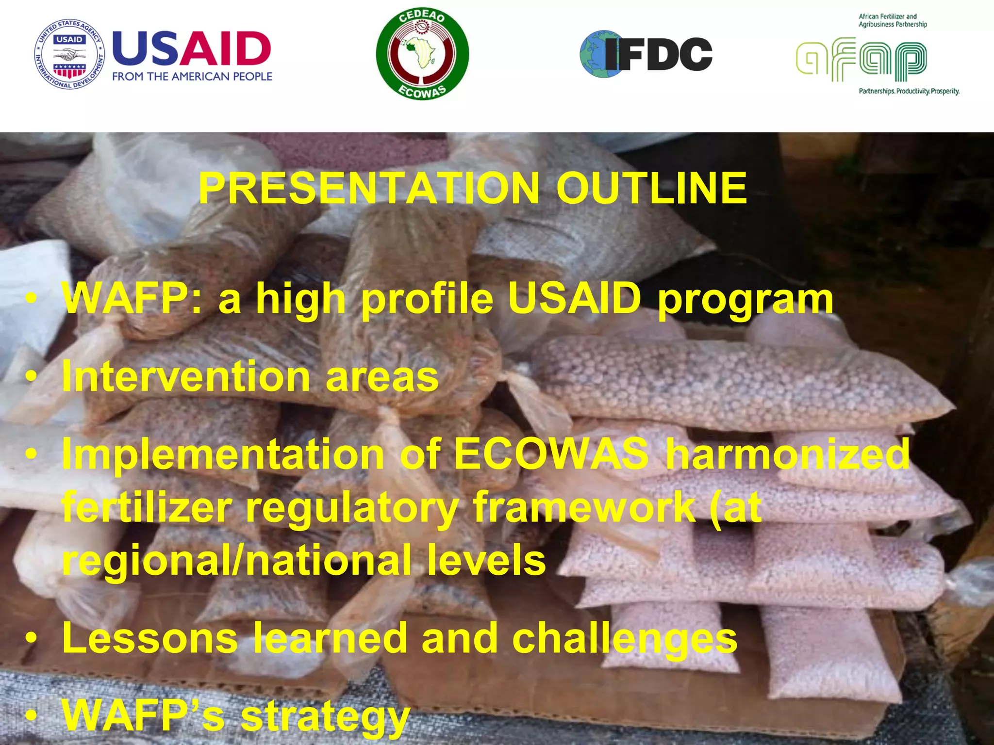 Wafp presentation regional fertilizer regulation final | PDF