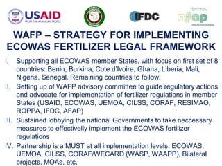 Wafp presentation regional fertilizer regulation final | PDF