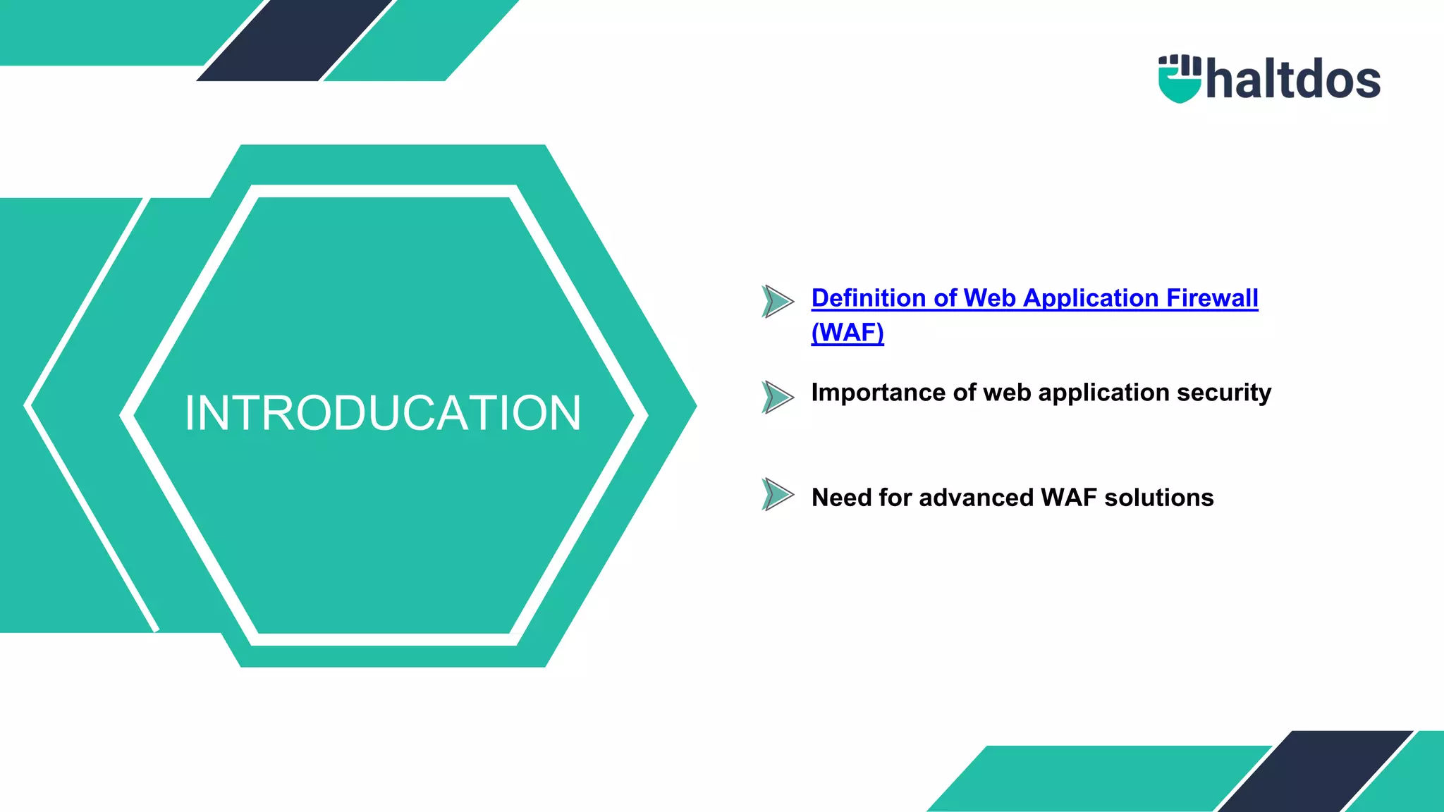 Advanced Web Application Firewall (WAF) | PPTX