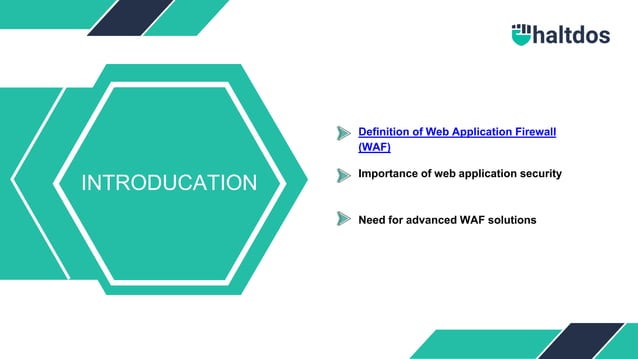 Advanced Web Application Firewall (WAF) | PPTX
