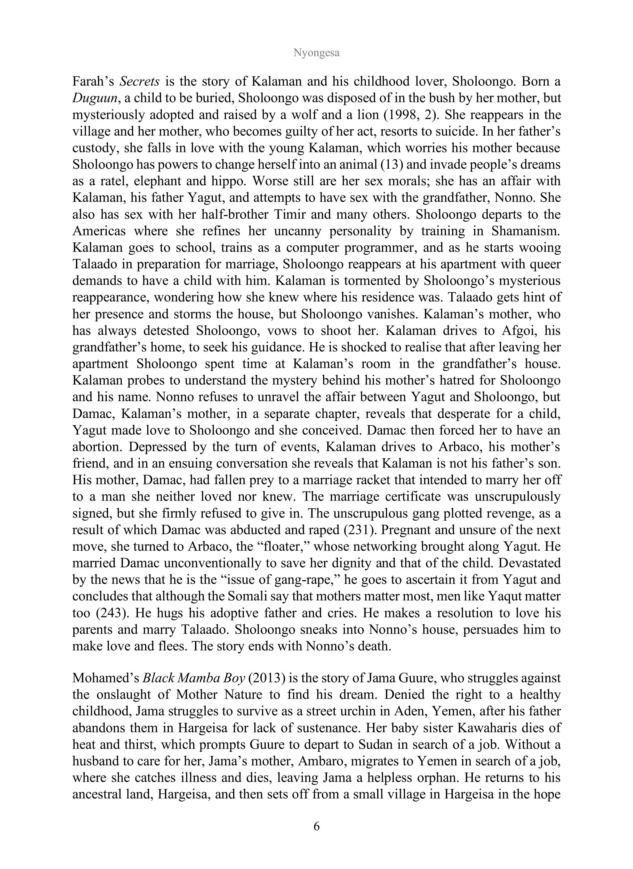 Wagar and Somali Culture | PDF