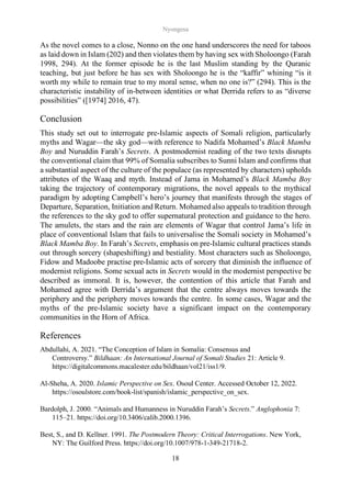 Wagar and Somali Culture | PDF