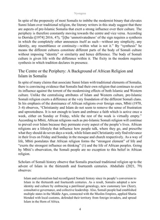 Wagar and Somali Culture | PDF