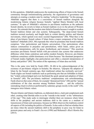 Wagar and Somali Culture | PDF