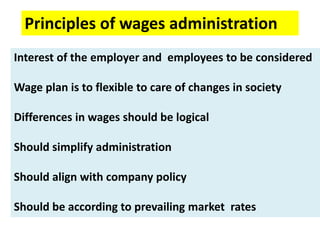 Wage and salary | PPTX