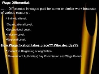 Wage and salary module iv | PPT