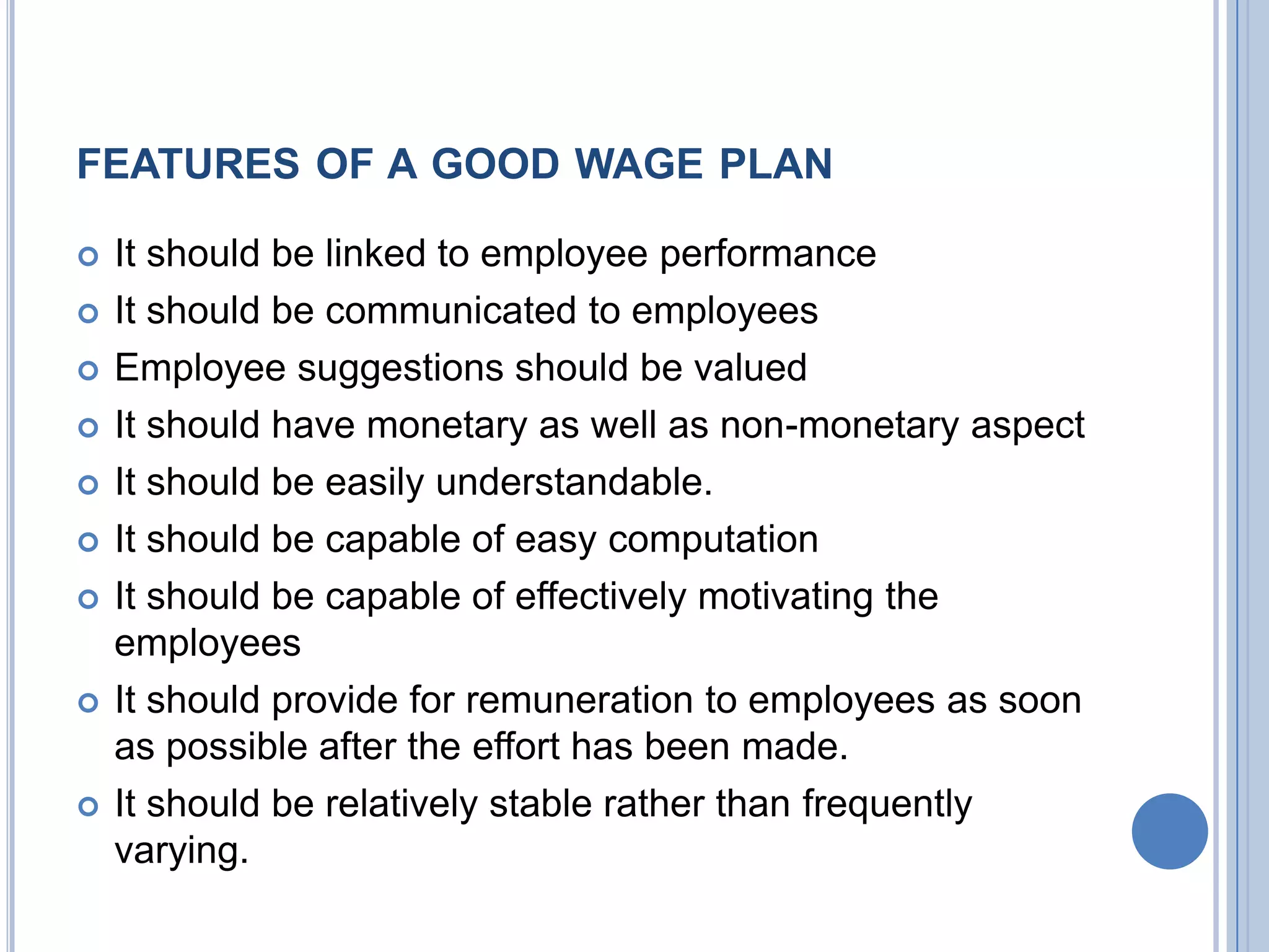 Wage and salary administration | PPTX