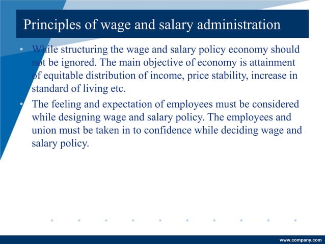 Wage And Salary Administration | PPTX | Business | Business and Finance