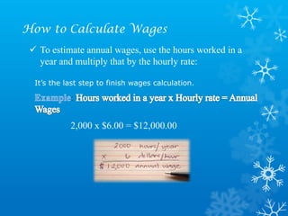 Wage, importance and Fair Wages | PPTX