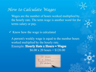 Wage, importance and Fair Wages | PPTX