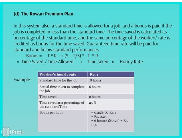 Wage incentive plans | PDF