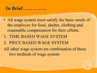 Wage payments methods | PPTX