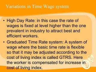 Wage payments methods | PPTX