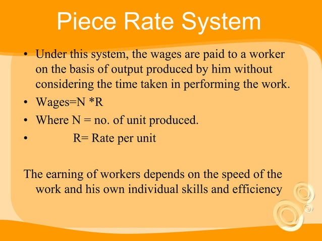 Wage payments methods | PPTX | Government Support and Welfare ...