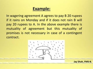 Wagering & Contingent contracts. | PPSX