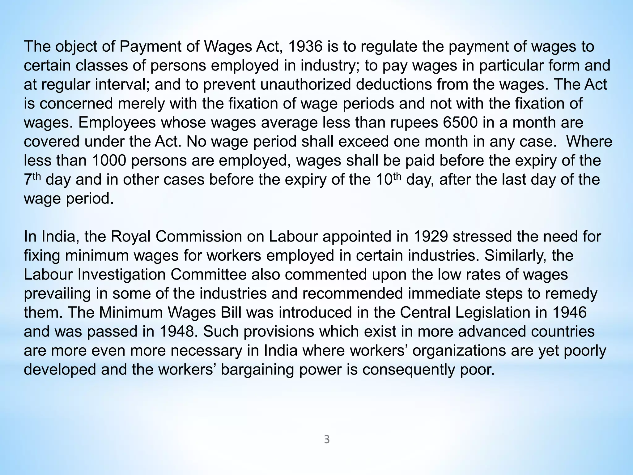 Wages: Historical Overview | PPTX