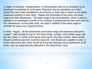 Wages: Historical Overview | PPT