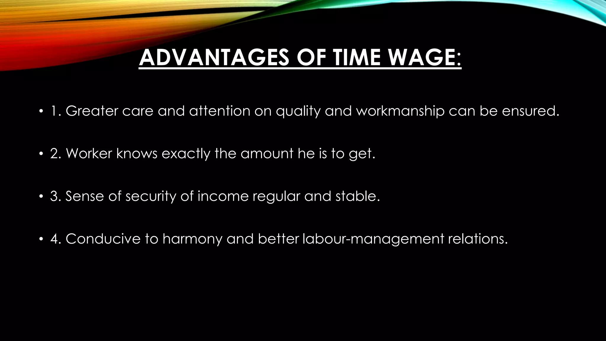 Wages meaning & its types | PDF