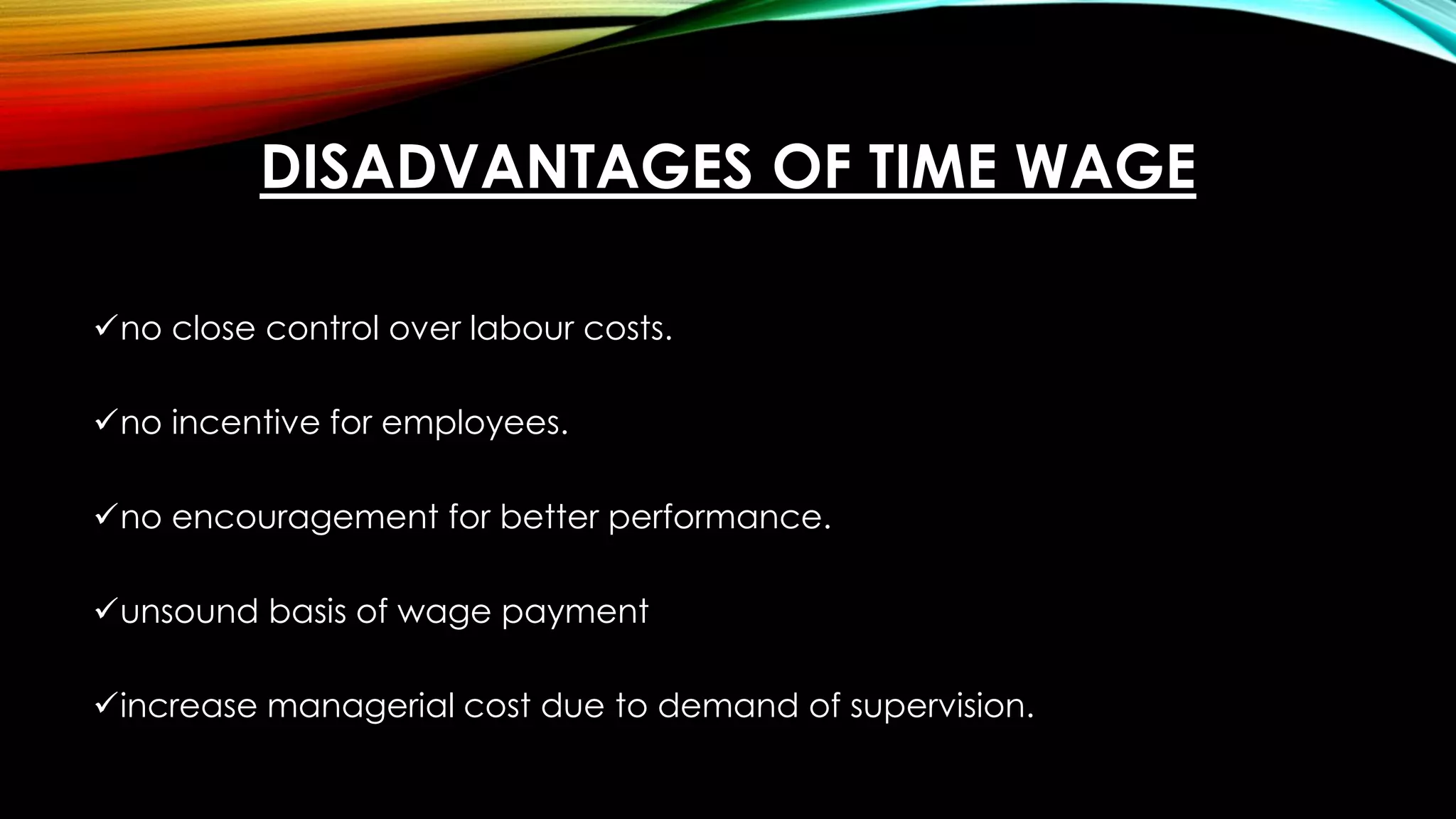 Wages meaning & its types | PDF