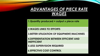 Wages meaning & its types | PDF