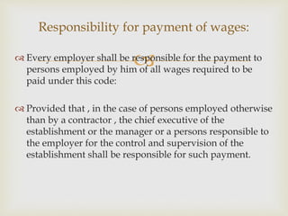 Wages and payment | PPTX