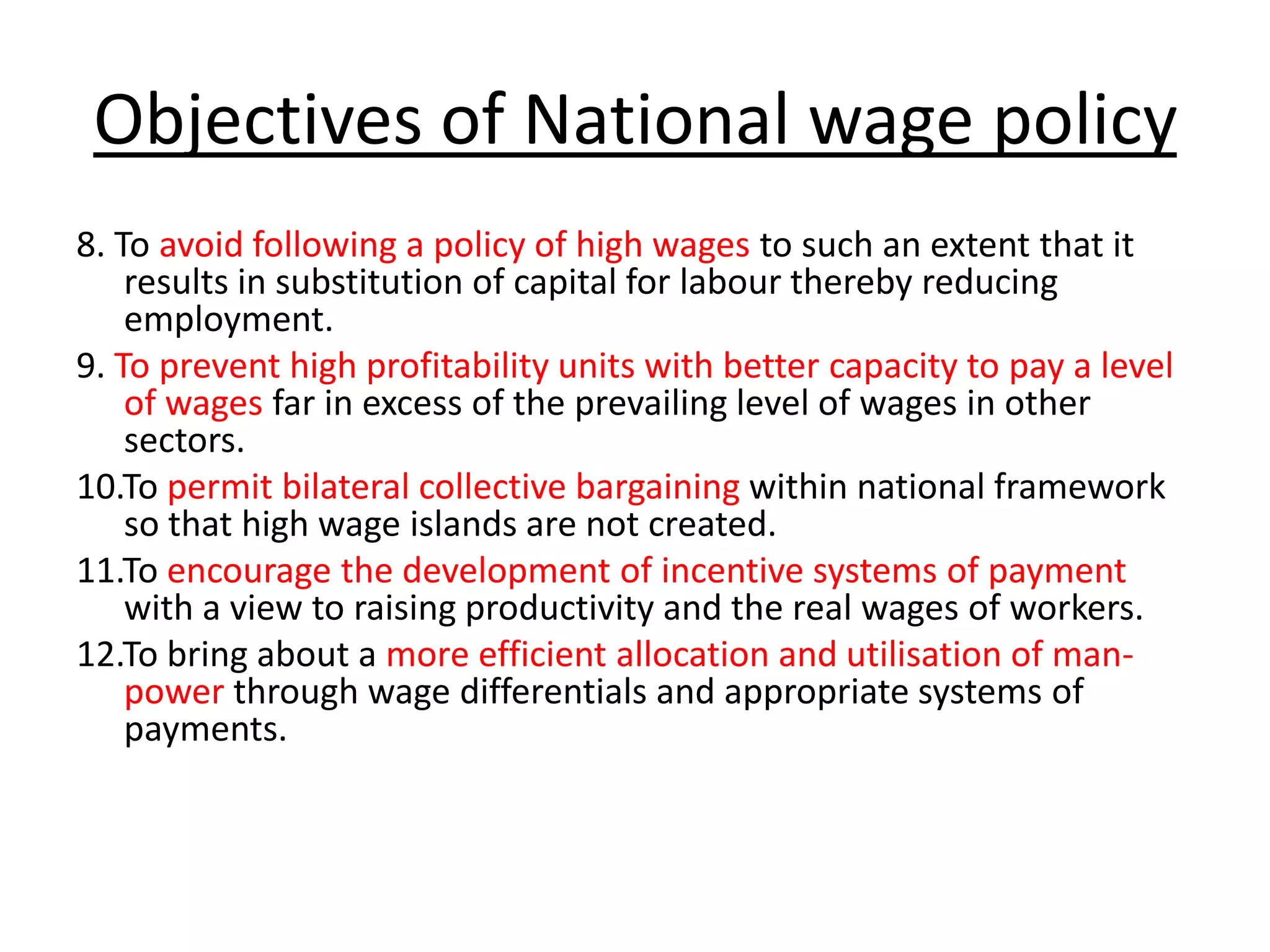 Wages and salary | PPTX