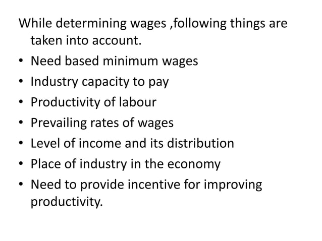Wages and salary | PPTX | Government Support and Welfare | Financial ...
