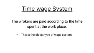 Wages & Incentives | PDF