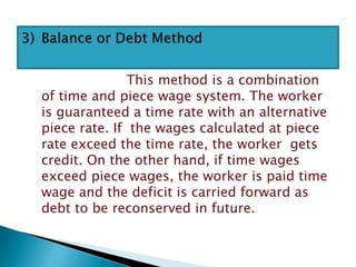 Wages,incentives and fringe benefits | PPTX | Government Support and ...