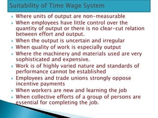 Wages,incentives and fringe benefits | PPTX | Government Support and ...