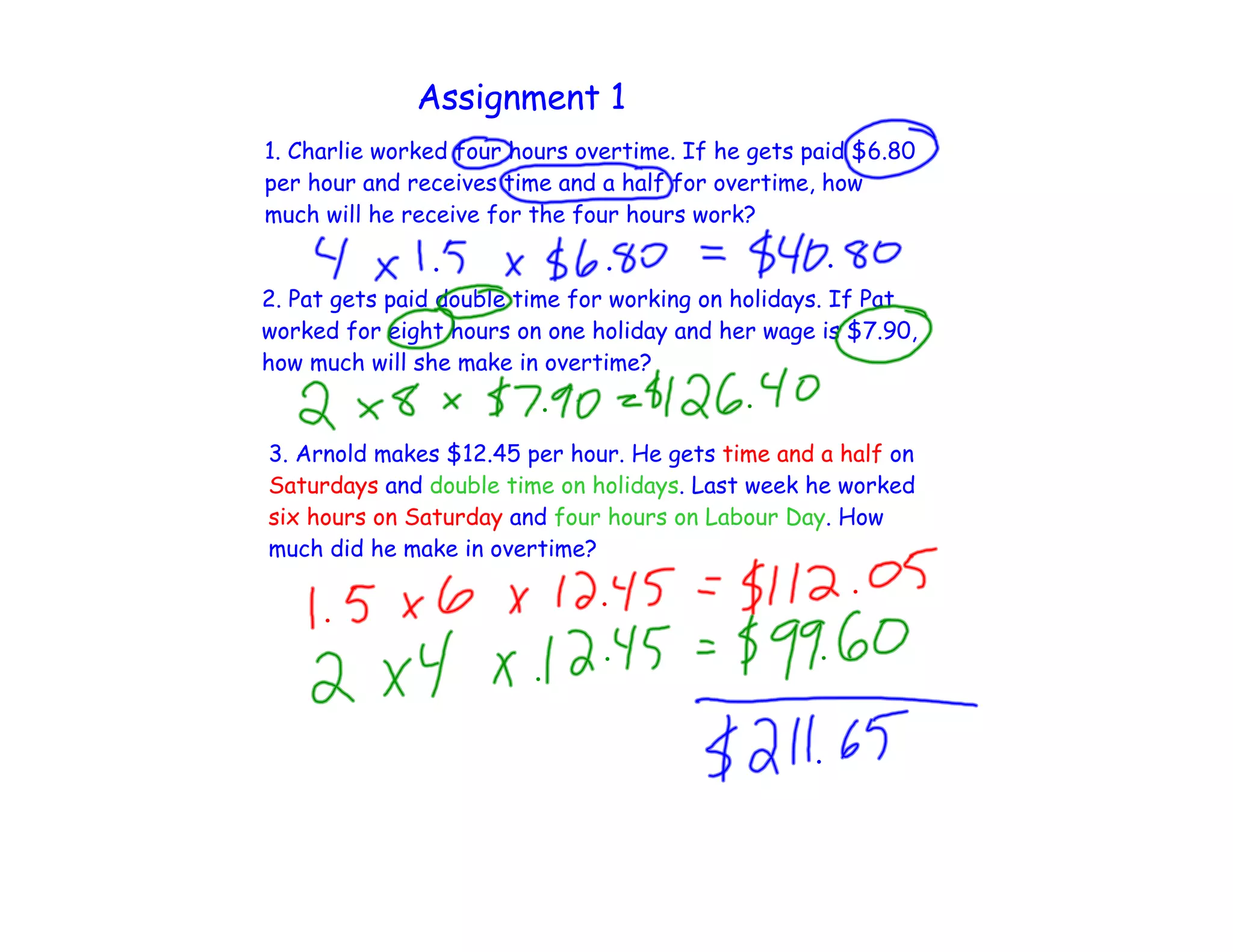 Wages Lesson 1 | PPT