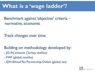 Wage Ladders: Introduction and overview | PPT