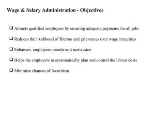 Wages & salary administration | PPT