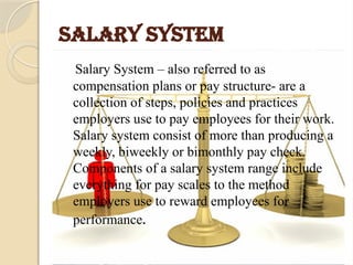 wage structure rewards and compensation | PPTX